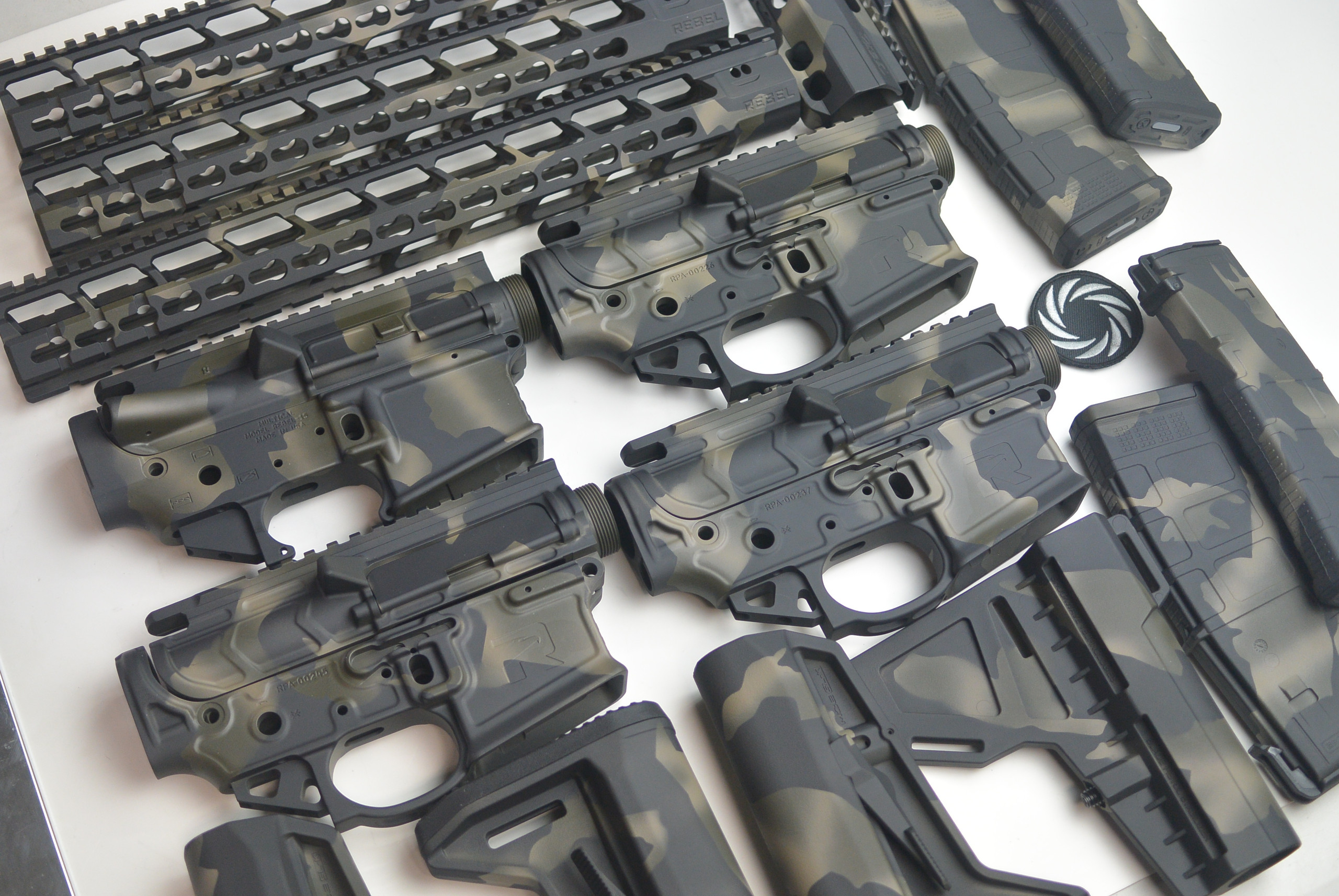 Alpine Camo Stencil Pack | Weapon Works LLC