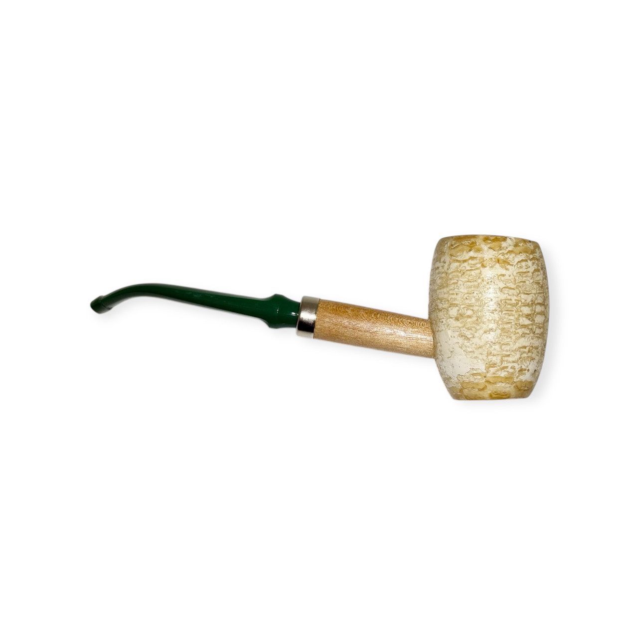 Missouri Meerschaum Boone Corn Cob Bent Pipe