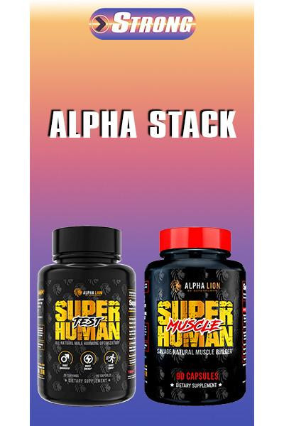 Alpha Stack by Alpha Lion Alpha Lion Strong Supplement Shop