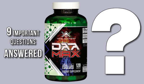 Daa Max - 9 Important Questions Answered - Strong Supplement Shop