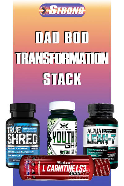 Dad Bod Transformation Stack Strong Supplement Shop