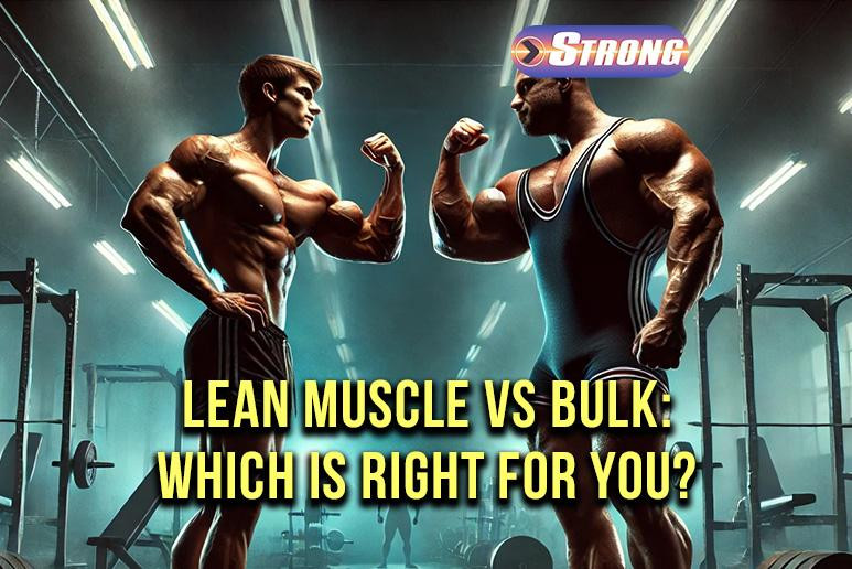Lean Muscle vs Bulk: Which is Right for You? - Strong Supplement Shop