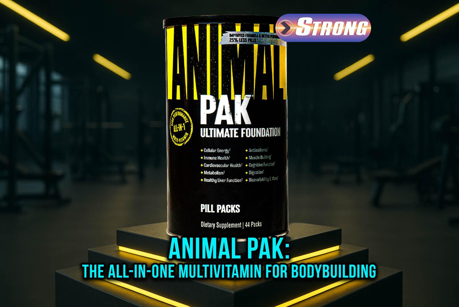 Animal Pak: The All-in-One Multivitamin for Bodybuilding - Strong Supplement Shop