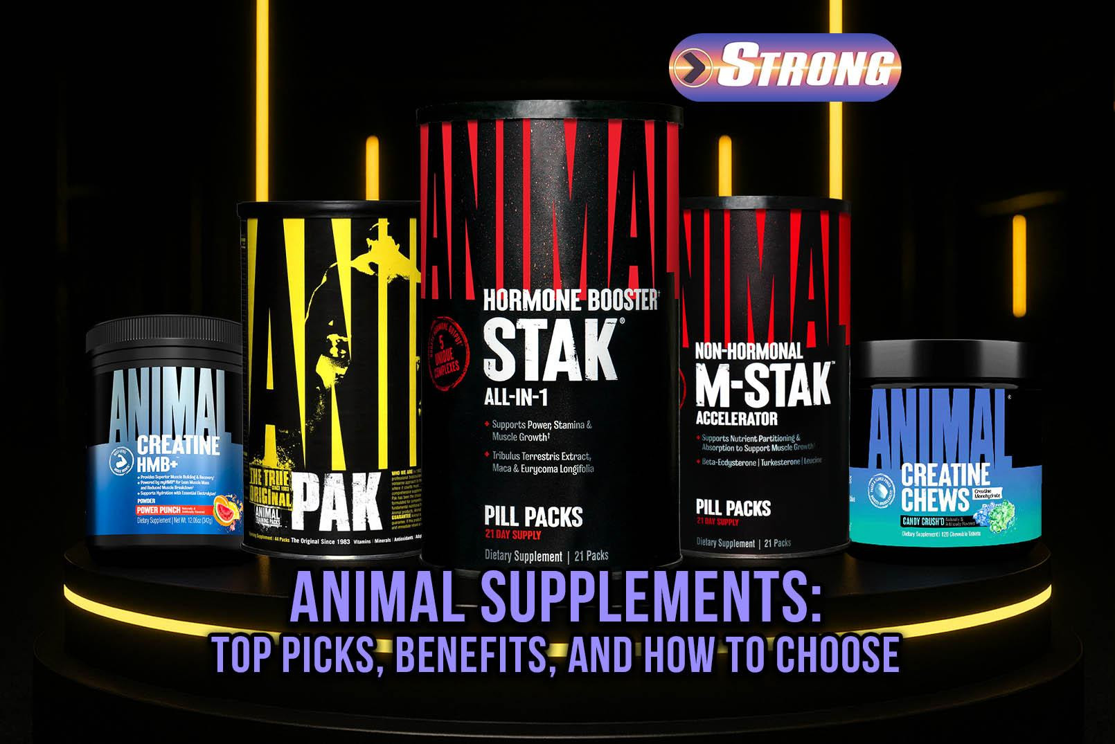 Animal Supplements: Top Picks, Benefits, and How to Choose - Strong ...