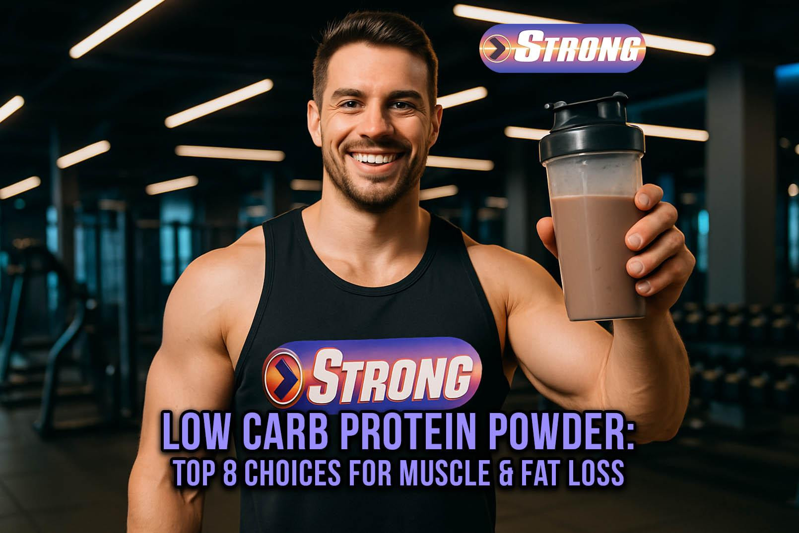Low Carb Protein Powder: Top 8 Choices for Muscle & Fat Loss - Strong ...