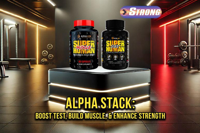 Alpha Stack: Boost Testosterone, Build Muscle, Enhance Strength ...