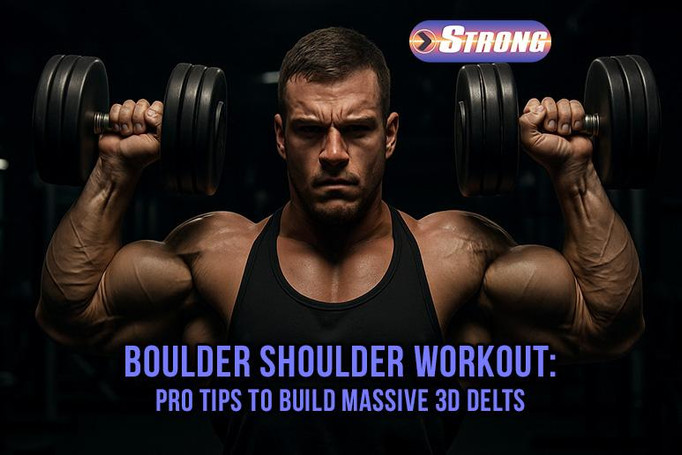Boulder Shoulder Workout: Pro Tips To Build Massive 3D Delts - Strong Supplement Shop