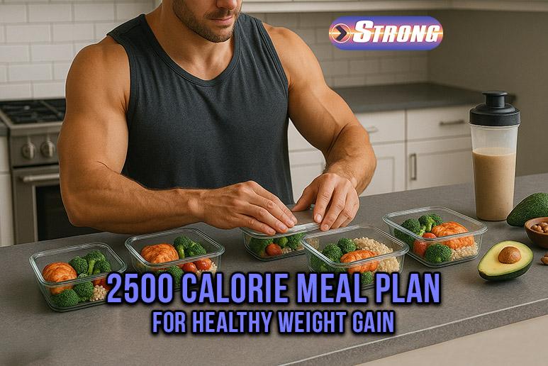 2500 Calorie Meal Plan for Healthy Weight Gain - Strong Supplement Shop