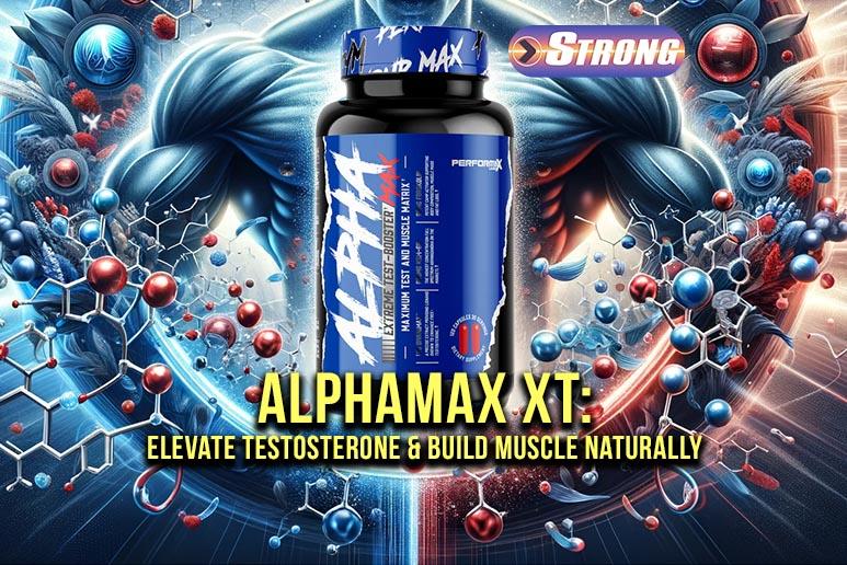 AlphaMax XT: Elevate Testosterone And Build Muscle Naturally - Strong ...