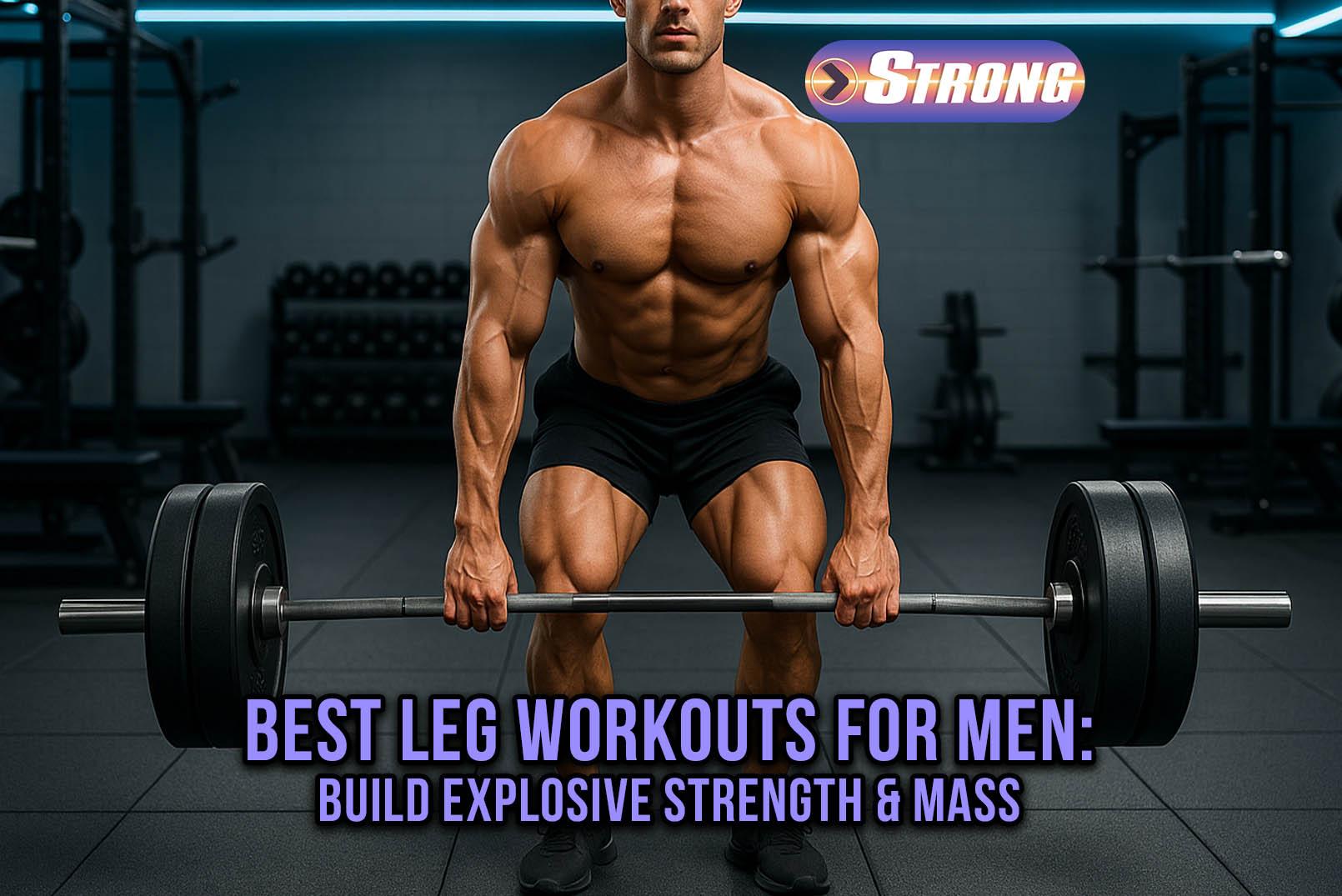 Best Leg Workouts for Men: Build Explosive Strength & Mass - Strong ...