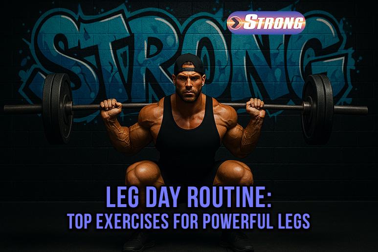 Leg Day Routine: Top Exercises for Powerful Legs - Strong Supplement Shop
