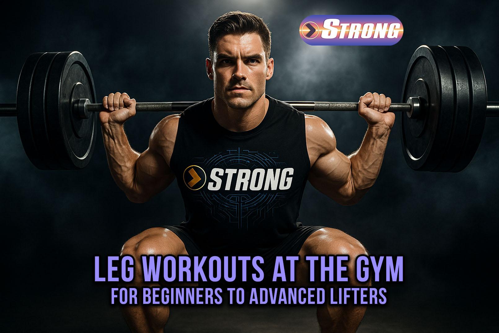 Leg Workouts at the Gym for Beginners to Advanced Lifters - Strong ...