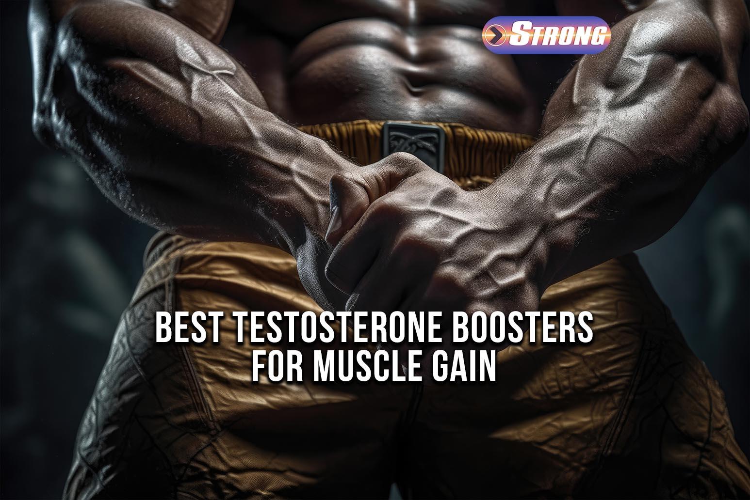 Best Testosterone Boosters For Muscle Gain: Top 5 Choices! - Strong ...