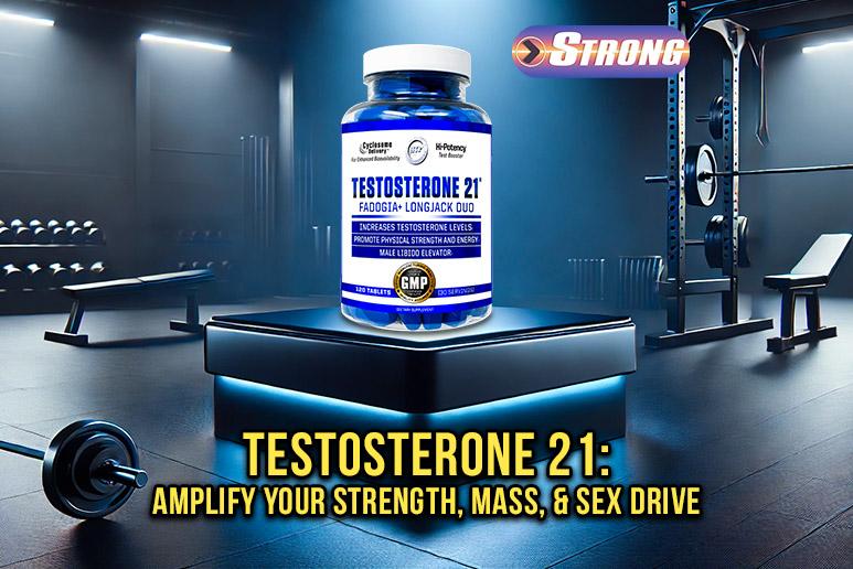 Testosterone 21: Amplify Your Strength, Mass, and Sex Drive - Strong ...
