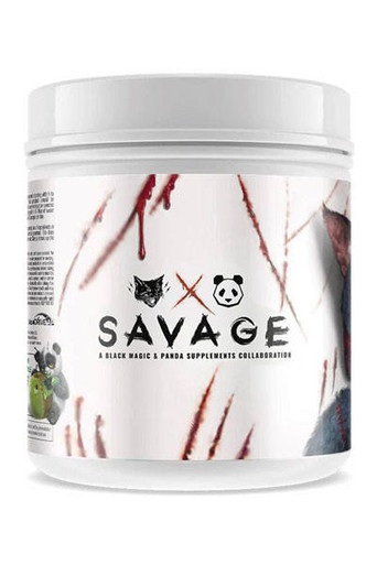 Savage (Sinister) Pre Workout by Panda Supplements X Black Magic Panda ...