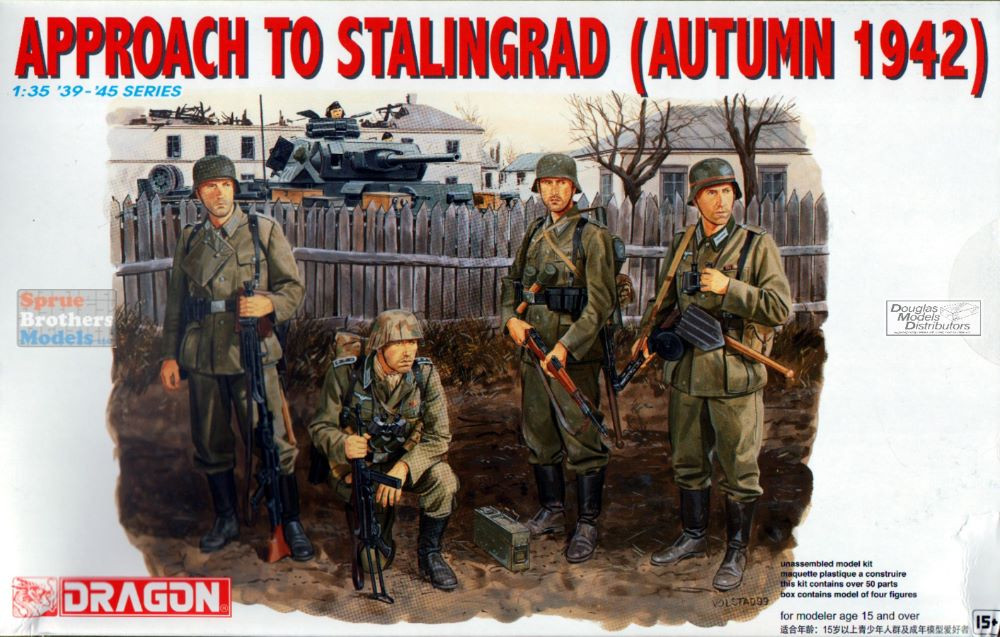 DML6122 1:35 Dragon Approach to Stalingrad (Autumn 1942) - Sprue ...
