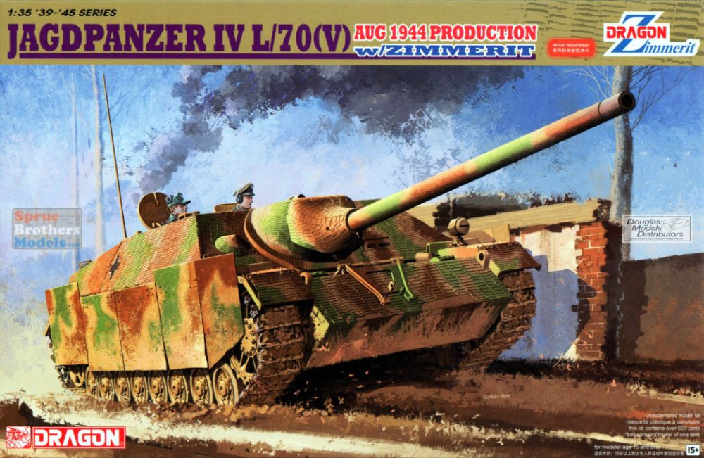 DML6369 1:35 Dragon Jagdpanzer IV L/48 July 1944 Production with ...