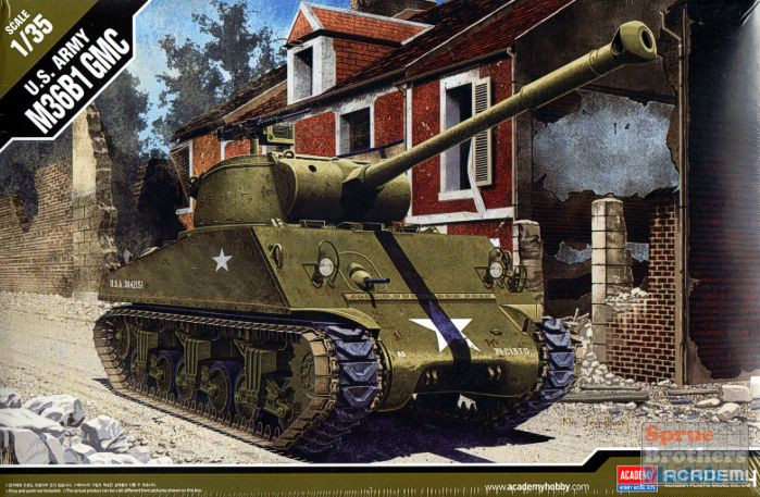 ACA13501 1:35 Academy M36 / M36B2 Jackson "Battle of the Bulge" - Sprue ...