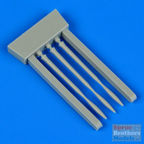 QBT48545 1:48 Quickboost Mirage III Pitot Tube (EDU/HBS kit) - Sprue ...