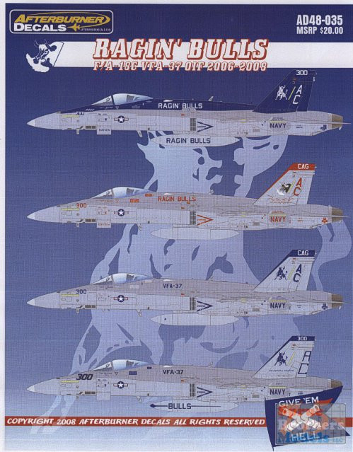 FTD48022 1:48 Fightertown Decals F-18C Hornet VFA-94 Mighty Shrikes ...