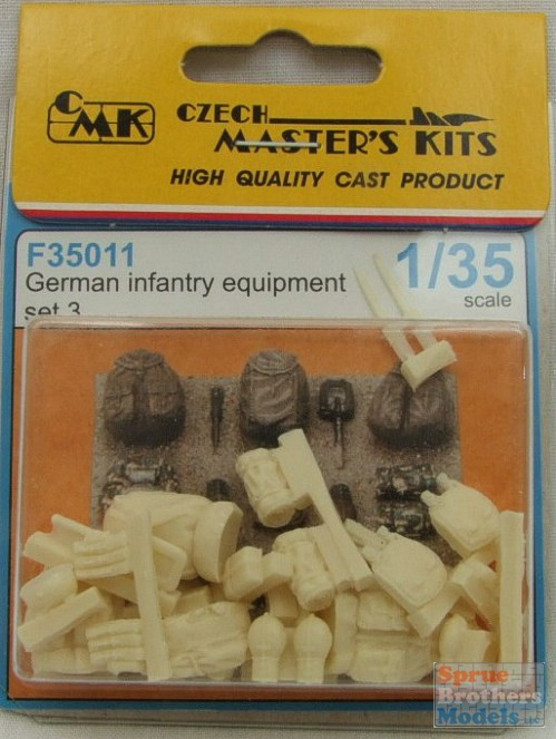CMKF35011 1:35 CMK German Infantry Equipment Set 3 #35011 - Sprue ...