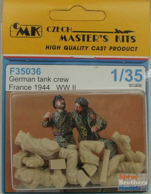 CMKF35036 1:35 CMK Figures - German Tank Crew France 1944 WW2 #35036 ...