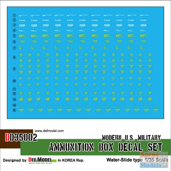 DEFDD35007 1:35 DEF WW2 US Army M4 Sherman Tank Company Decal Set ...