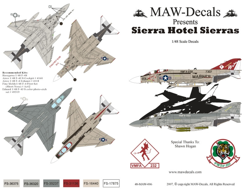 MAW Decals Products - Sprue Brothers Models LLC
