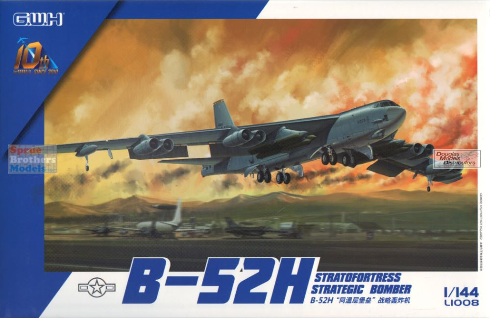 MOC72207 1:72 Modelcollect USAF B-52G Stratofortress Strategic Bomber ...