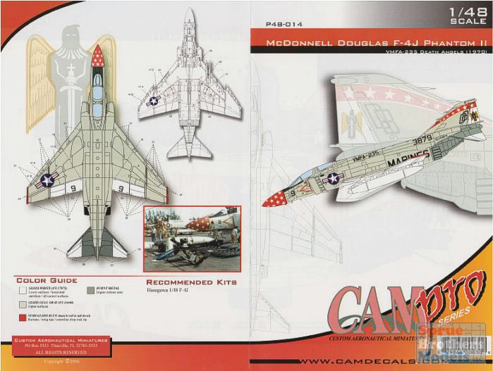 CAMP48008 1:48 CAM Pro Decals - F-18C Hornet VFA-87 VFA-151 VFA-25 # ...