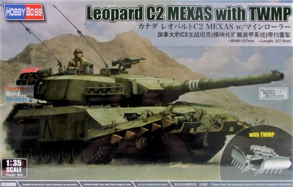 HBS84557 1:35 Hobby Boss Leopard C2 MEXAS with TWMP - Sprue Brothers ...