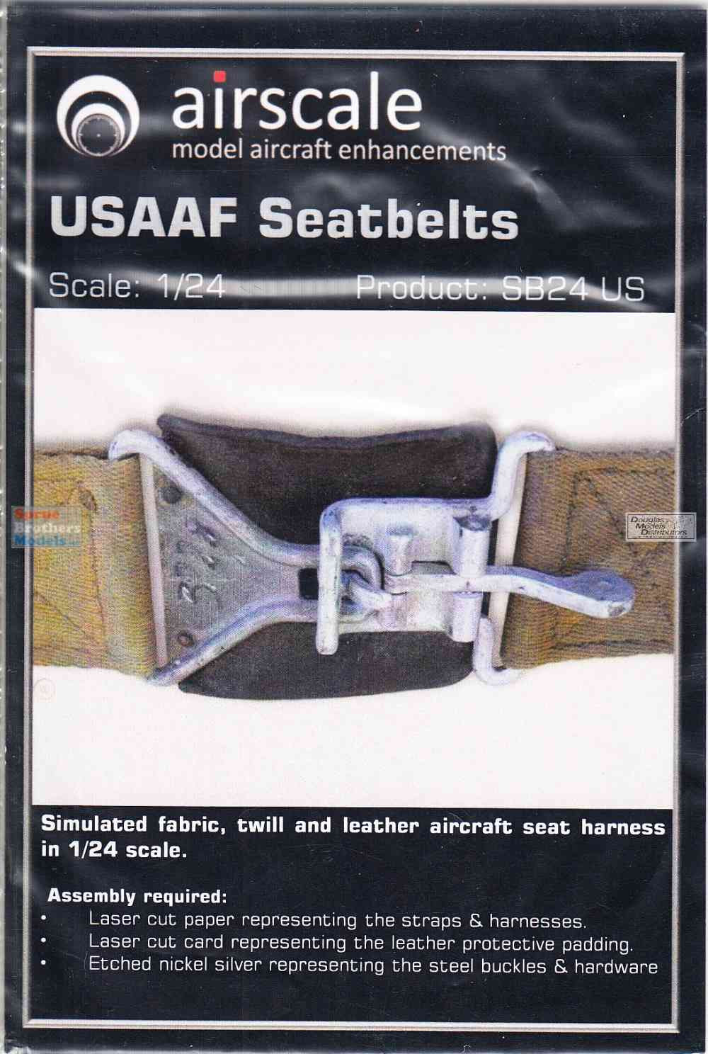 ASCSB24QK 1:24 Airscale RAF Sutton QK Seatbelt Harness - Sprue Brothers ...