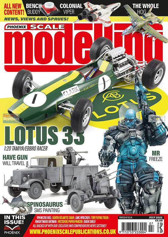 PSPSCM22-07 Phoenix Scale Modelling Magazine July 2022 - Sprue Brothers ...