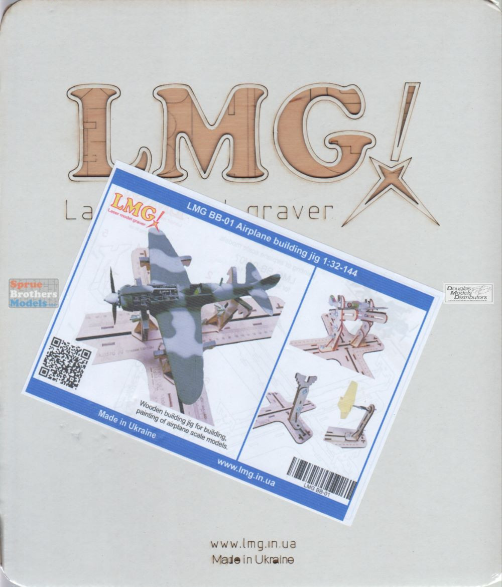 LMGBB01 LMG 1:32-144 Airplane Building Jig - Sprue Brothers Models LLC