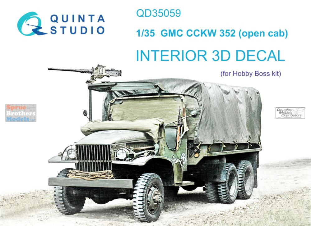 QTSQD35058 1:35 Quinta Studio Interior 3D Decal - Chevrolet 1533x2 ...