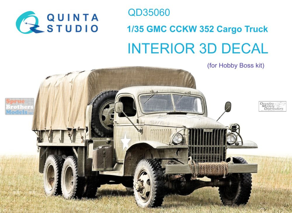 QTSQD35058 1:35 Quinta Studio Interior 3D Decal - Chevrolet 1533x2 ...