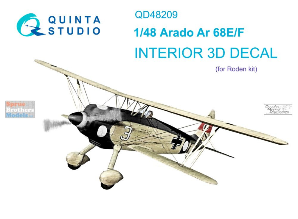 QTSQD48091 1:48 Quinta Studio Interior 3D Decal - UH-1Y Huey Venom (KTH ...
