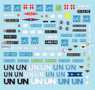 SRD35C1390 1:35 Star Decals - Ferrets in Cyprus Pt 1 British and Danish ...