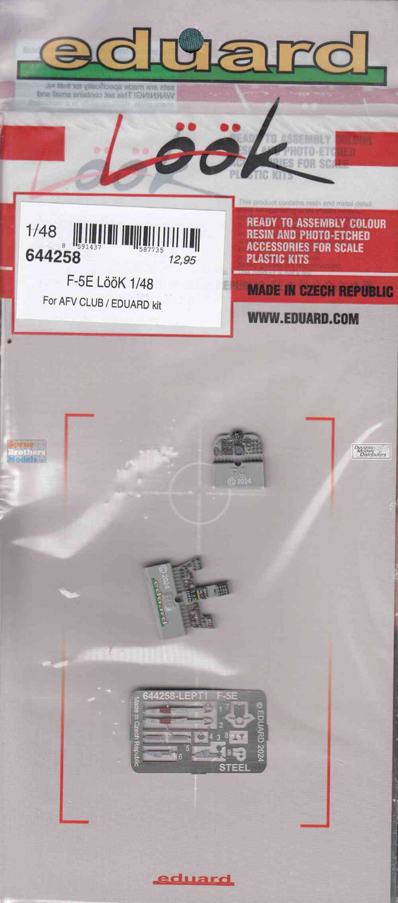EDU644258 1:48 Eduard Look - F-5E Tiger II (EDU/AFV kit) - Sprue ...