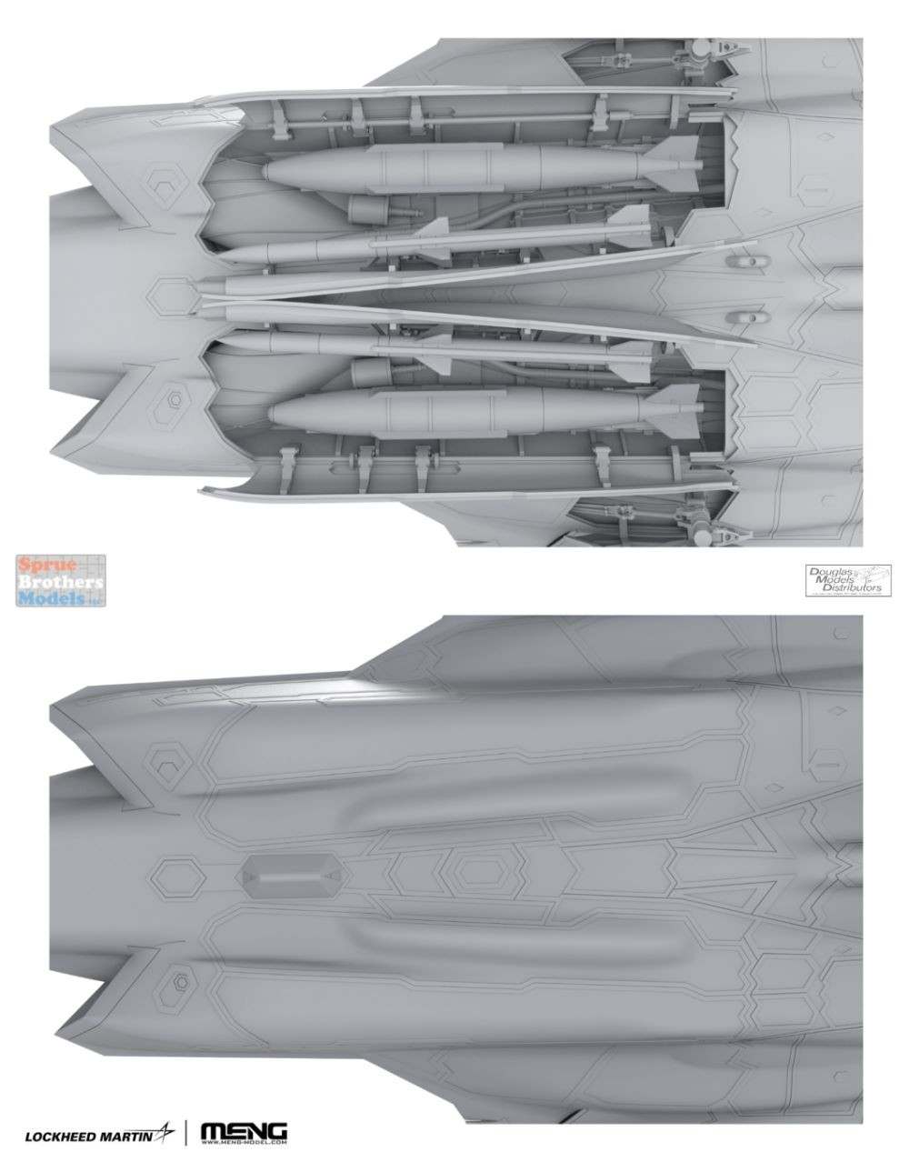 MNGLS018 1:48 Meng F-35I Adir Israeli Air Force - Sprue Brothers Models LLC