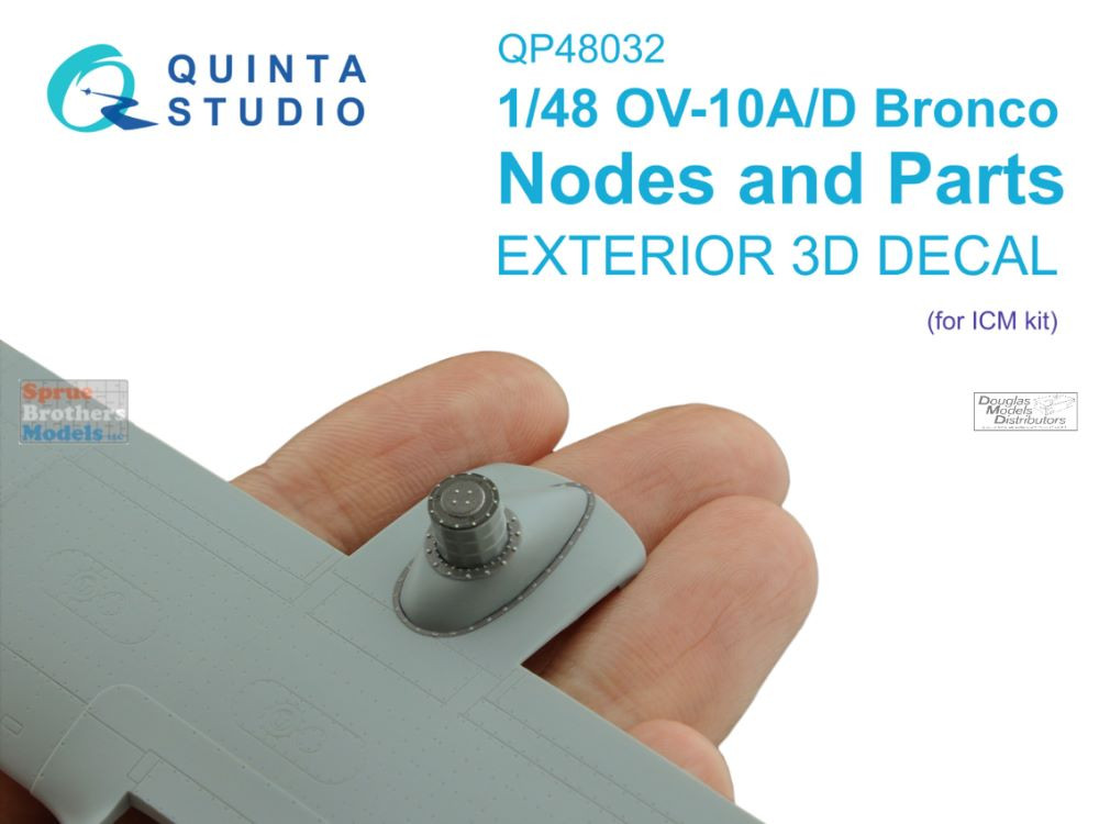 QTSQP48032 1:48 Quinta Studio 3D Decal - OV-10A OV-10D Bronco Nodes and ...