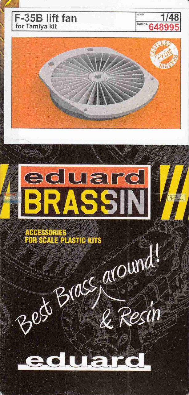 EDU648995 1:48 Eduard Brassin Print - F-35B Lightning II Lift Fan (TAM ...