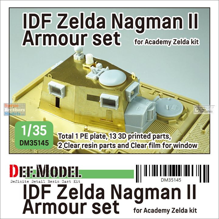 DEFDM35145 1:35 DEF Model IDF Zelda Nagman II Armour Set (ACA kit ...