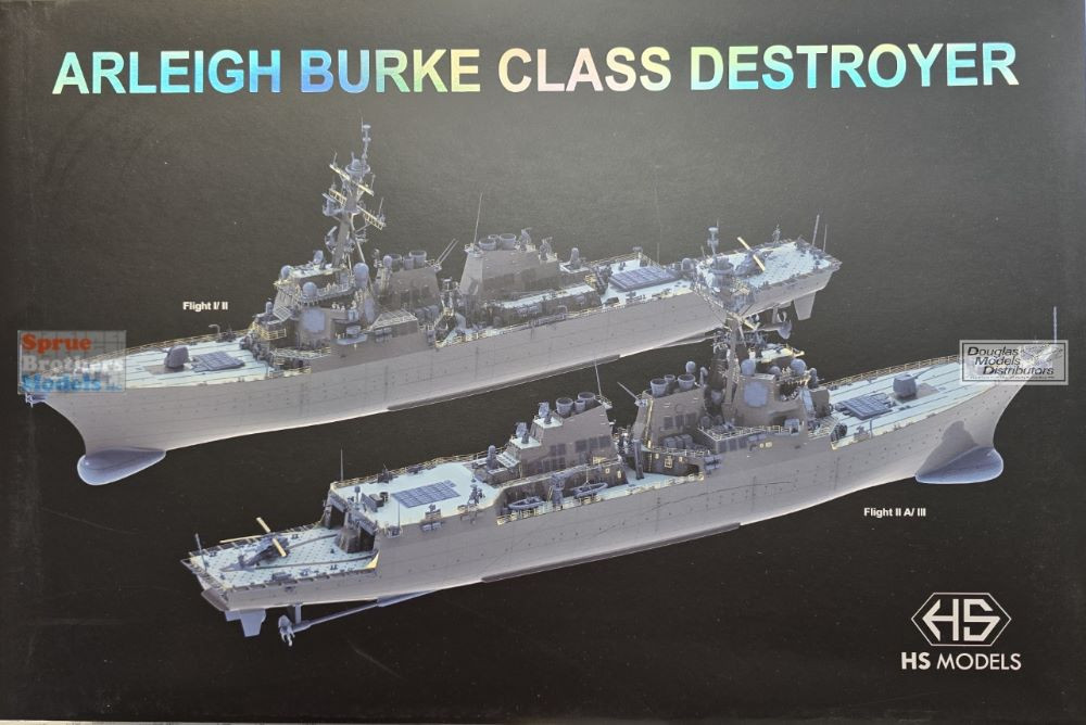 HSMKU200001F 1:200 HS Models USS Curtiss Wilbur DDG-54 Full Upgrade Set ...