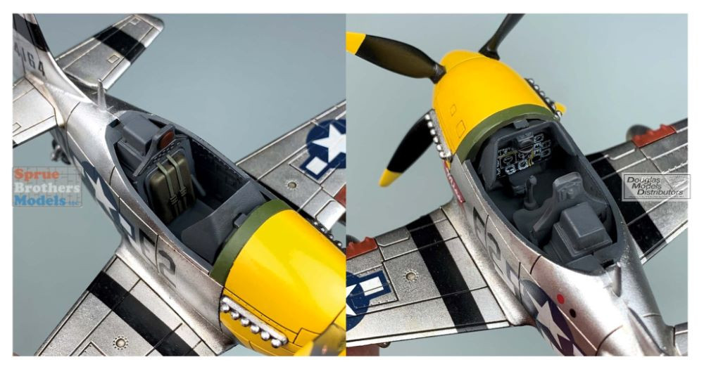 TIG0109 Tiger Model Cute Series - P-51 Mustang - Sprue Brothers Models LLC