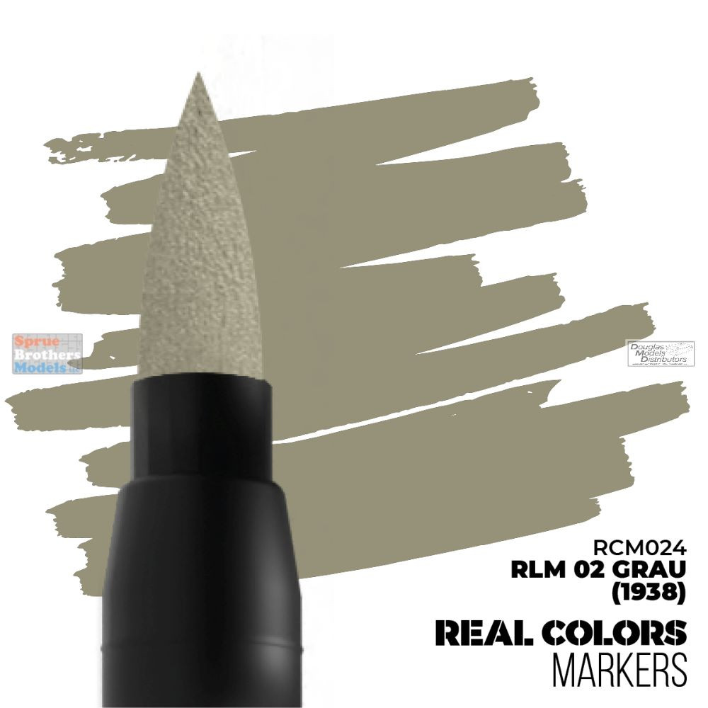 AKIRCM0024 AK Interactive Real Color Marker - Grau (1938) RLM02 - Sprue ...