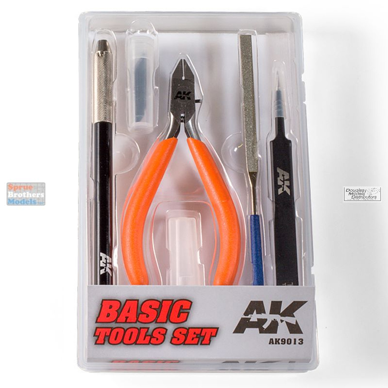 AKI009013 AK Interactive Basic Tool Set - Sprue Brothers Models LLC