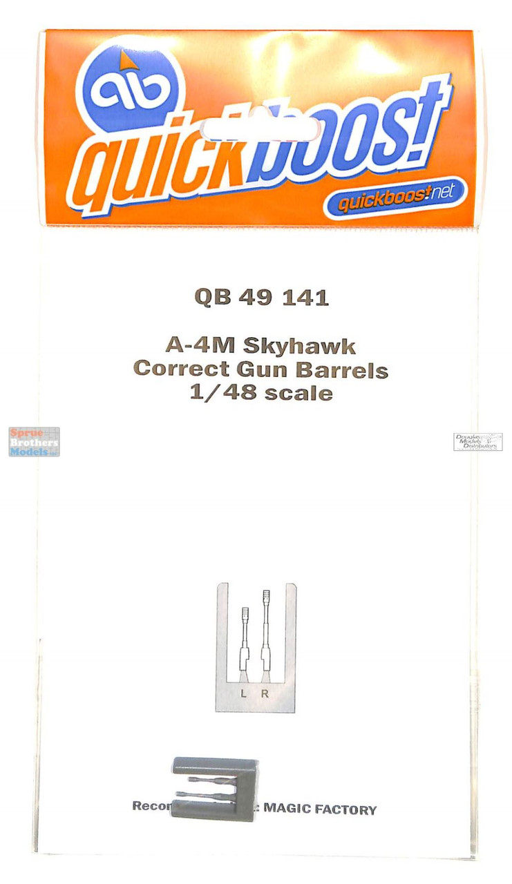 QBT49141 1:48 Quickboost A-4M Skyhawk Correct Gun Barrels (MGF kit ...