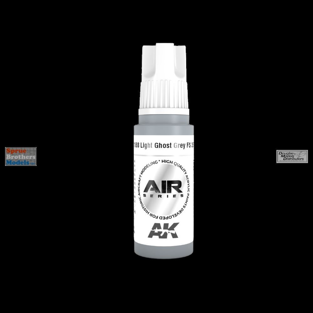 AKI011888 AK Interactive 3Gen Acrylic Paint 17ml - Light Ghost Grey ...