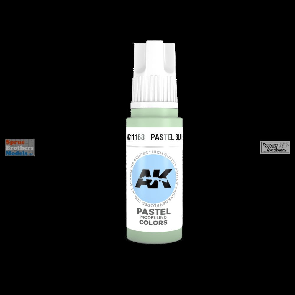 AKI011168 AK Interactive 3Gen Acrylic Paint 17ml - Pastel Blue - Sprue ...